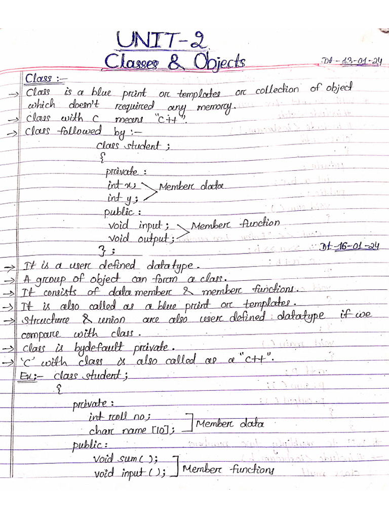 C++ Note of Dipak Sir | PDF