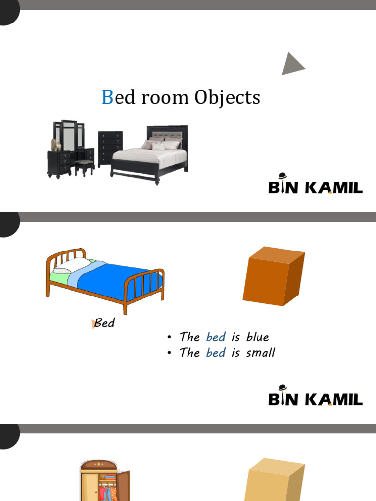 Bed Room Objects | PDF