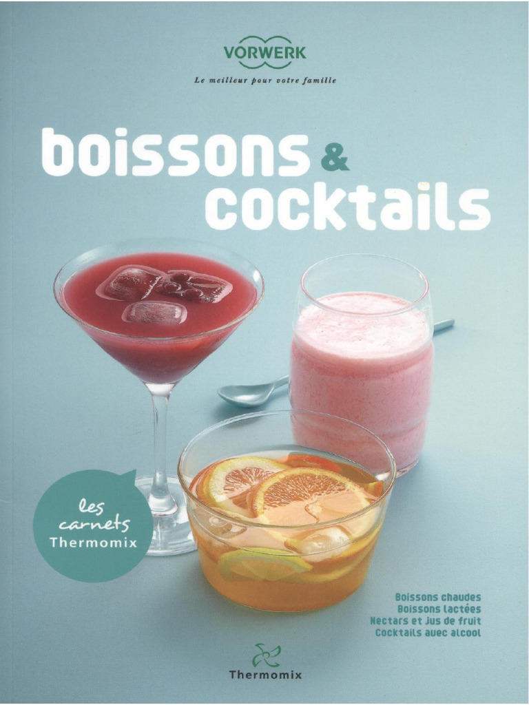 23- Boissons & cocktails Les Carnets Thermomix | PDF