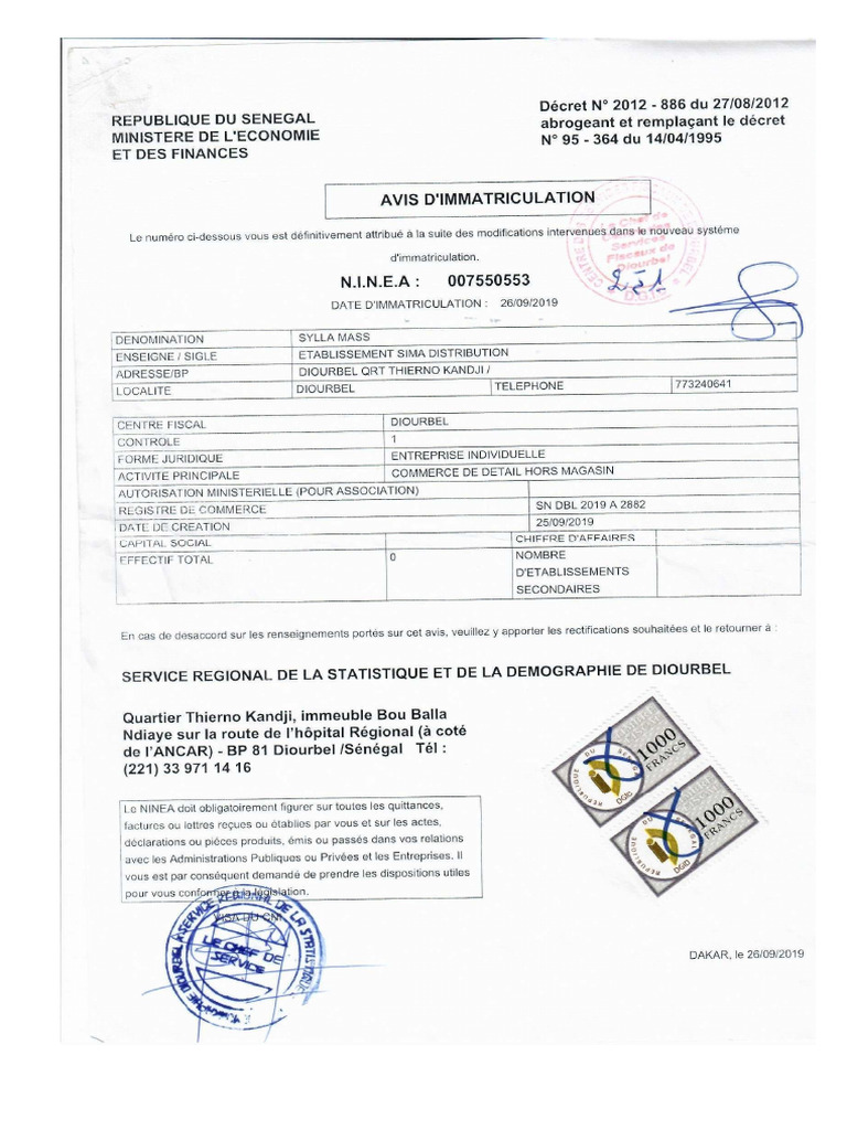 Dossier Complet | PDF