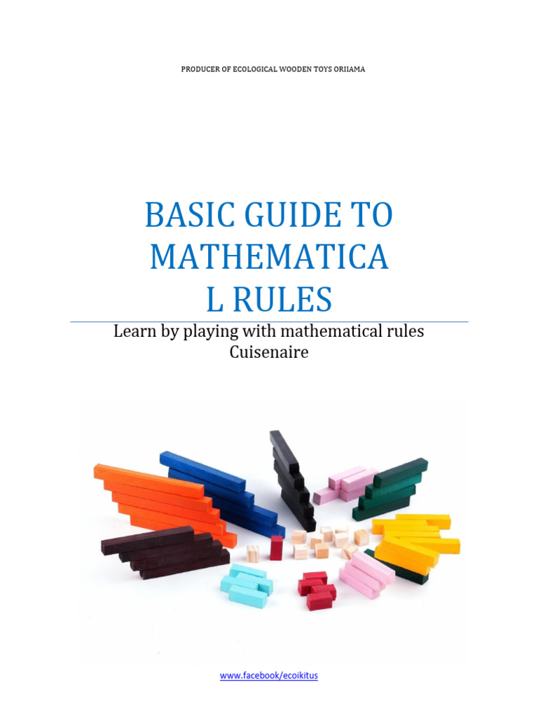 Basic Guide To Mathematical Rulers | PDF | Division (Mathematics) | Numbers