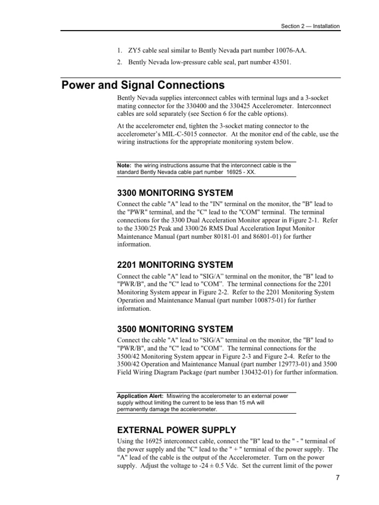 Connections | PDF | Power Supply | Electric Power