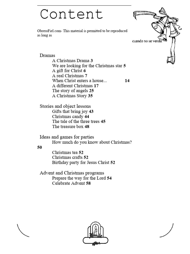 Christmas, Dramas, Games and Christian Programs | PDF | Christmas | Jesus