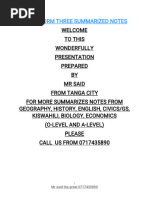 Civics Form Two Full Notes | PDF | Taxes | Elections