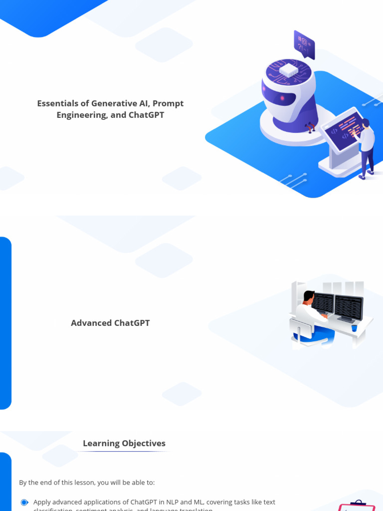 Advanced ChatGPT Applications Overview | PDF | Artificial Intelligence ...