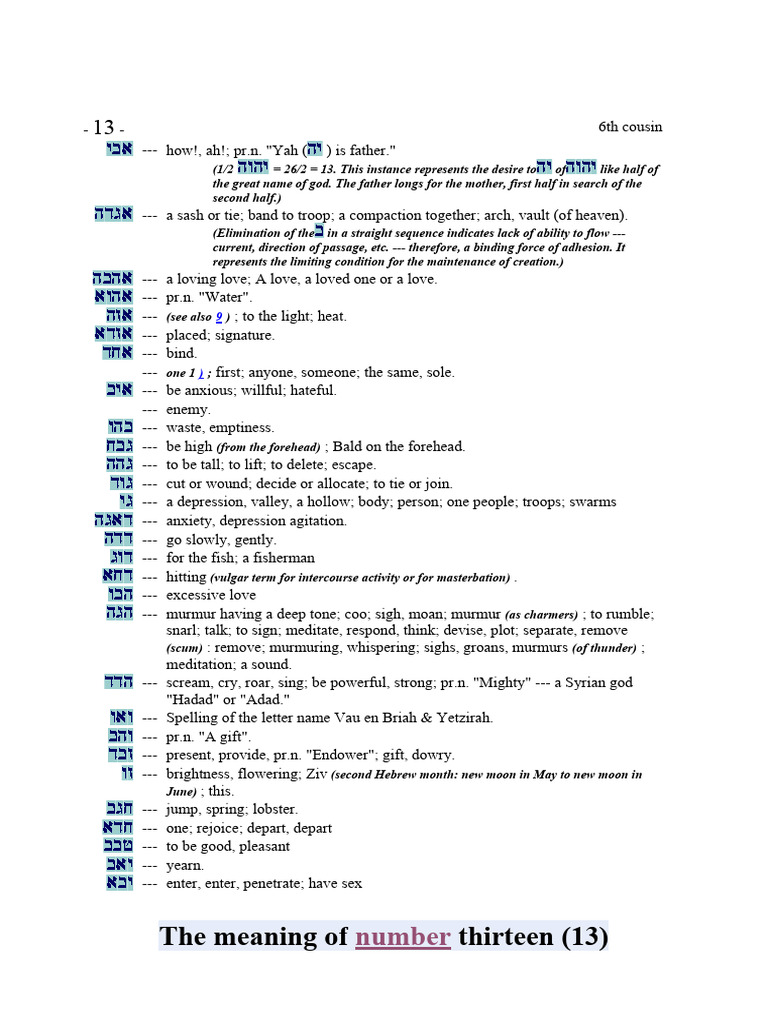 13 Gematria | PDF | Our Lady Of Fátima | Jesus