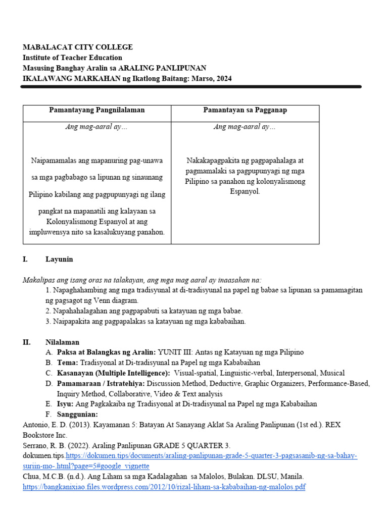 Sample-DLP-DepEd-Format | PDF