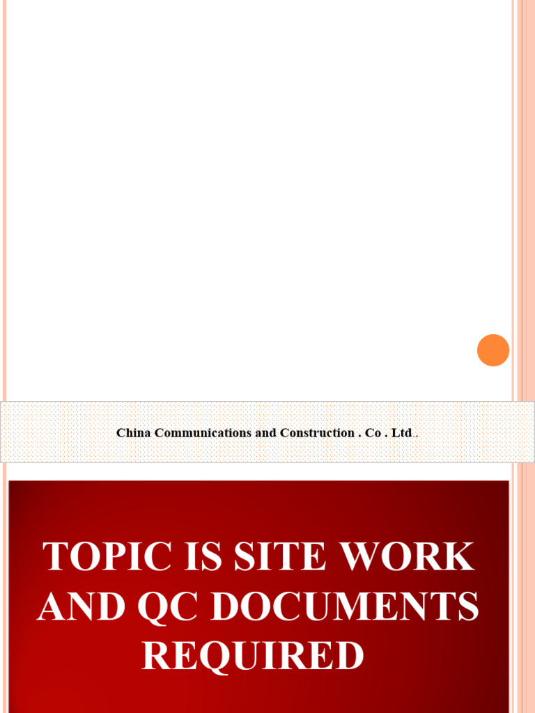 Quality Control Documentation Requirements | PDF | Computers