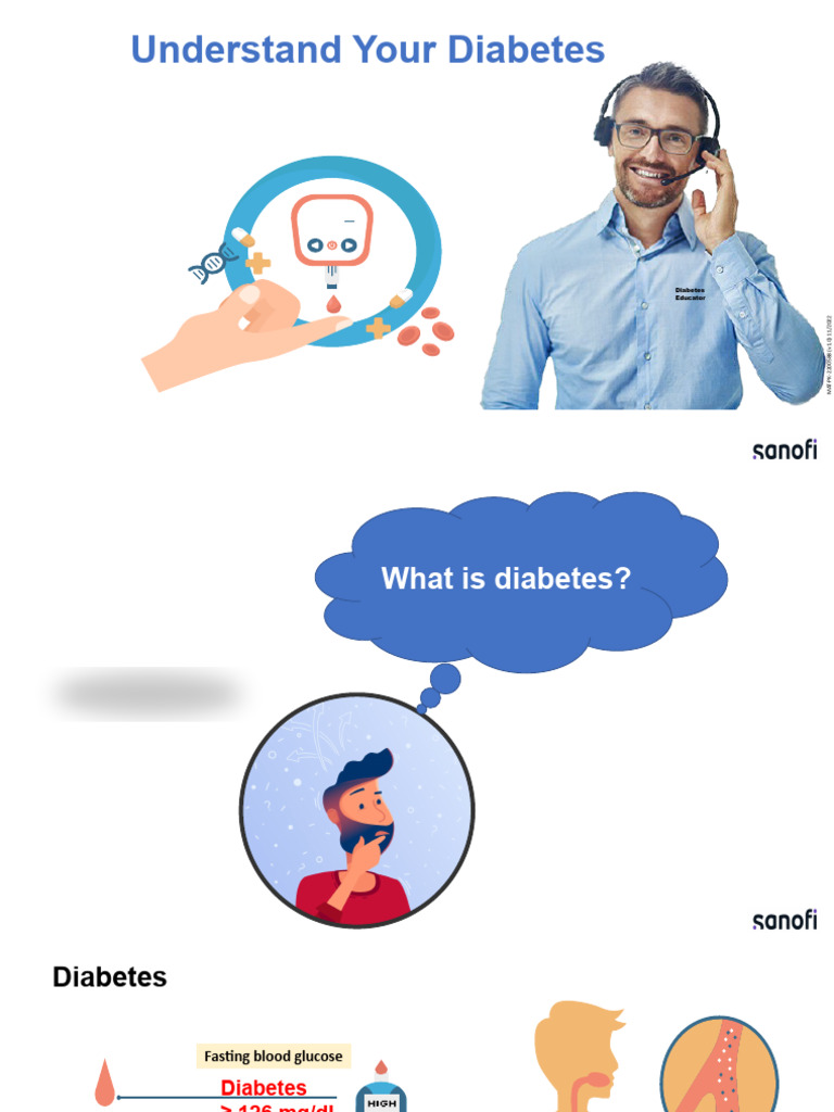 Diabetes Awareness Presentation For Patients-1 | PDF | Diabetes ...