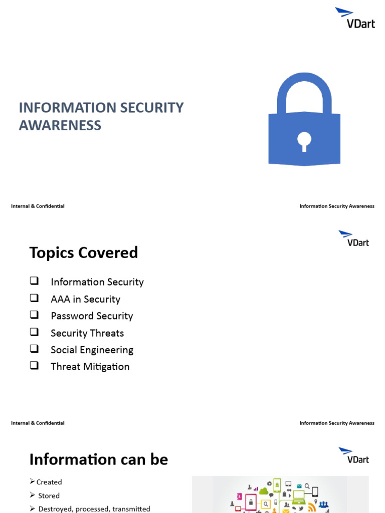 Information Security Awareness | PDF | Information Security | Phishing
