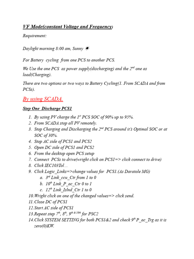 Battery Cycling Using SCADA | PDF | Power Supply | Battery Charger