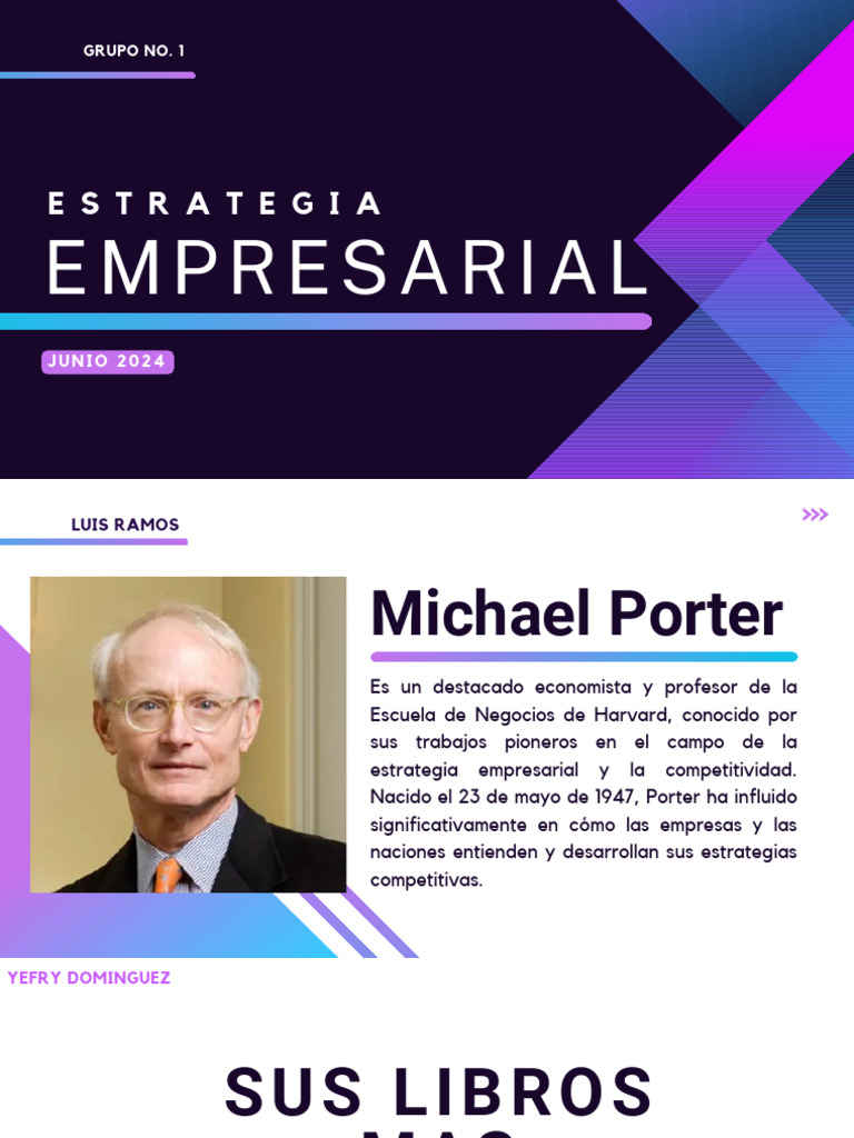 Estrategia Empresarial, Michael Porter | PDF | Business | Economias