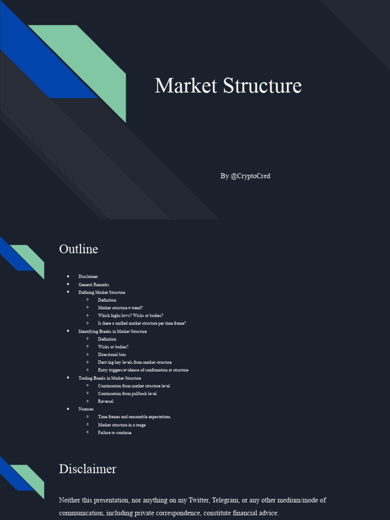 5 Market Structure | Download Free PDF | Market Trend | Technical Analysis
