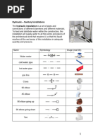 Civil Engineering Symbols Guide | PDF | Water Heating | Bathroom