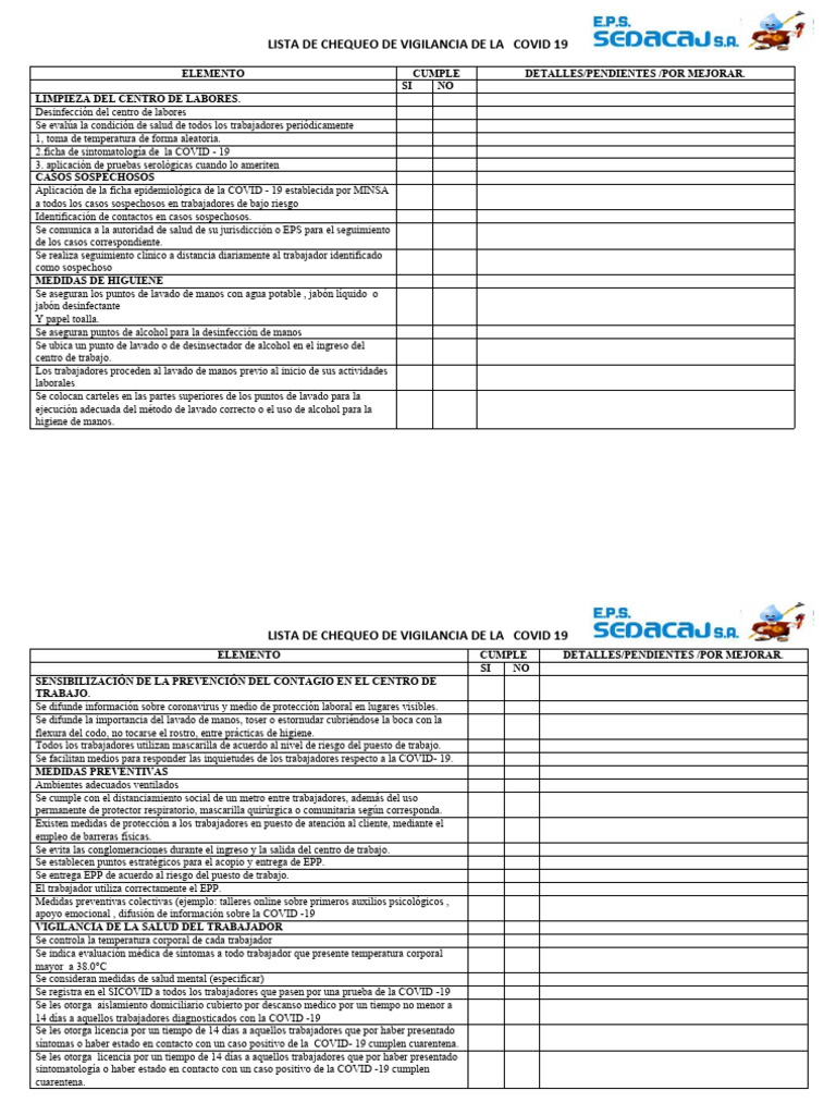 CHEQUEO | PDF | Lavado de manos | Salud pública