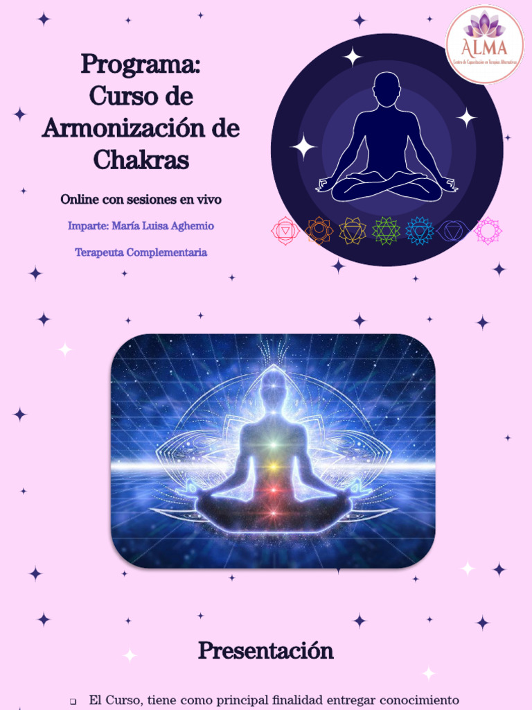 Programa Curso Armonizacion de Chakras | PDF