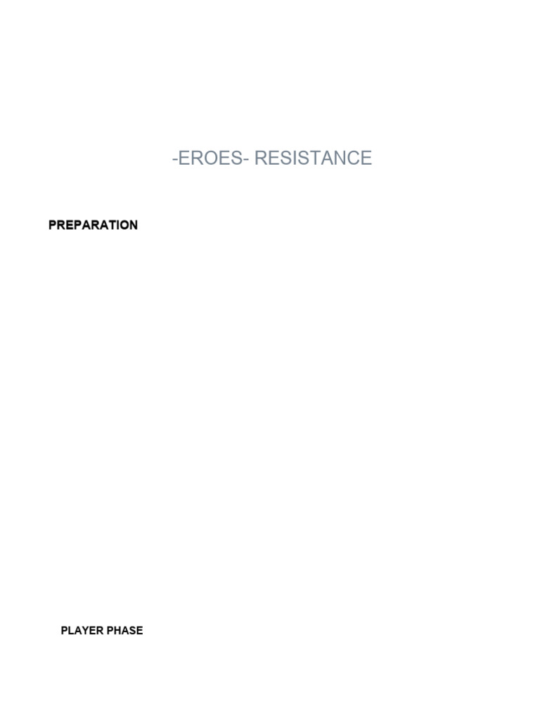 Summary ESP Rules - Marvel Zombies HR | PDF | Hero | Dice