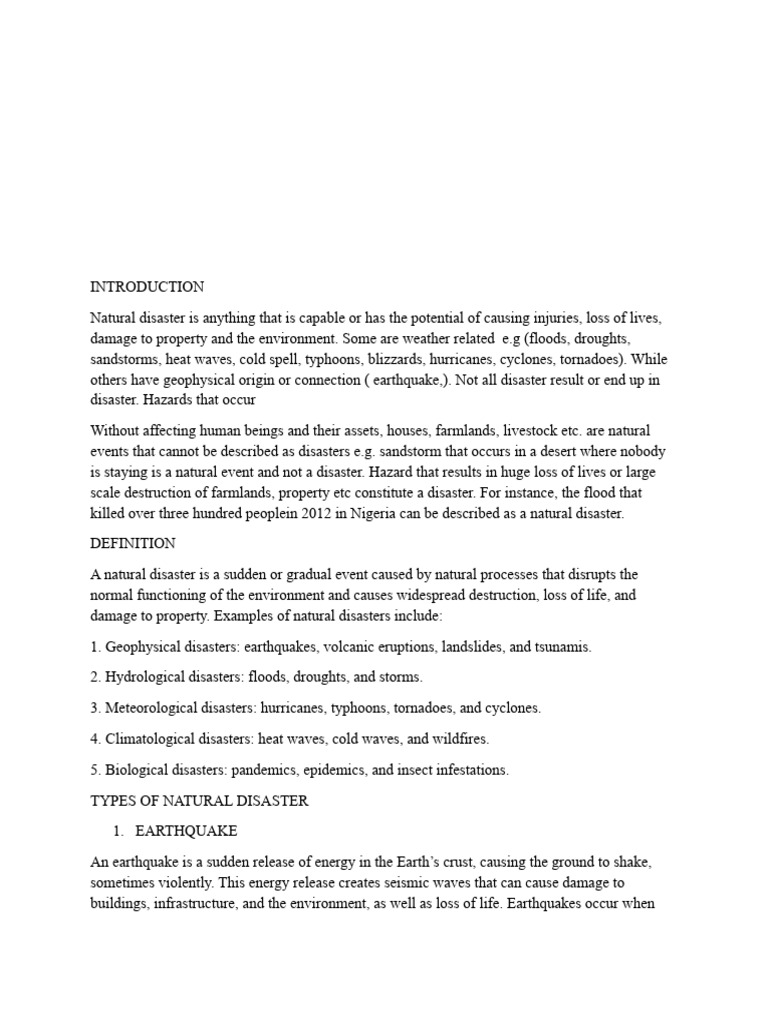 Presentation | PDF | Natural Disasters | Tropical Cyclones