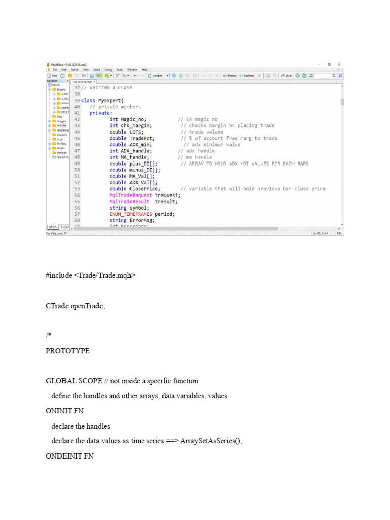 Source Codes - Ma Crossover Ea | PDF | Computer Programming | Programming Paradigms