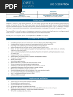 Service Crew Job Description | PDF