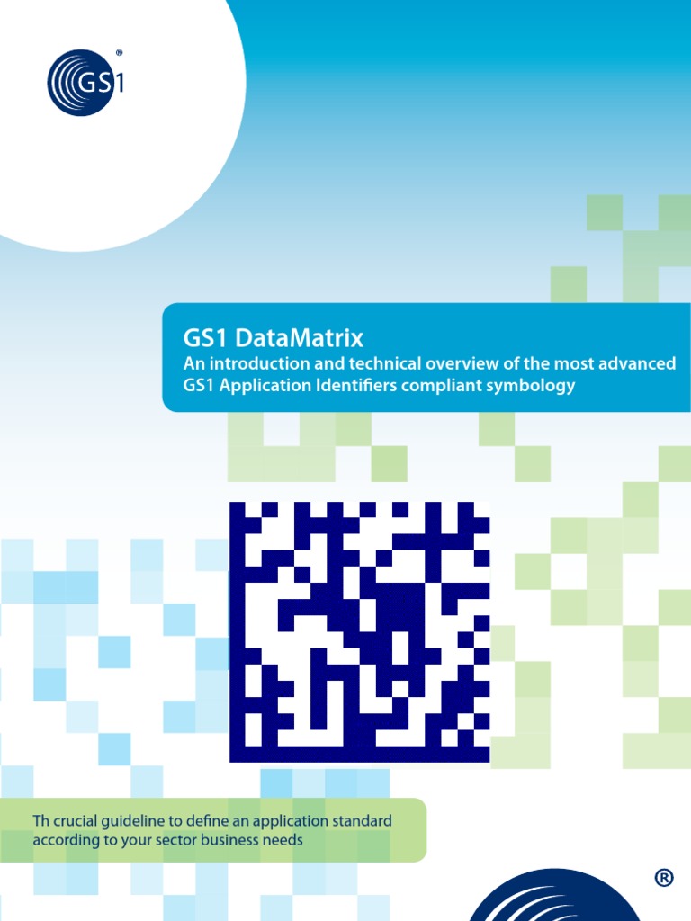 GS1 Data Matrix Introduction and Technical Overview | PDF | Barcode | Ascii