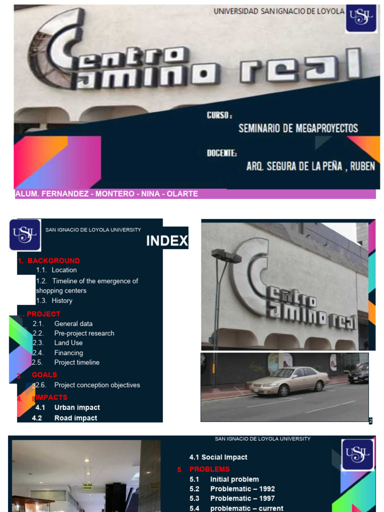 Camino Real Shopping Center | PDF