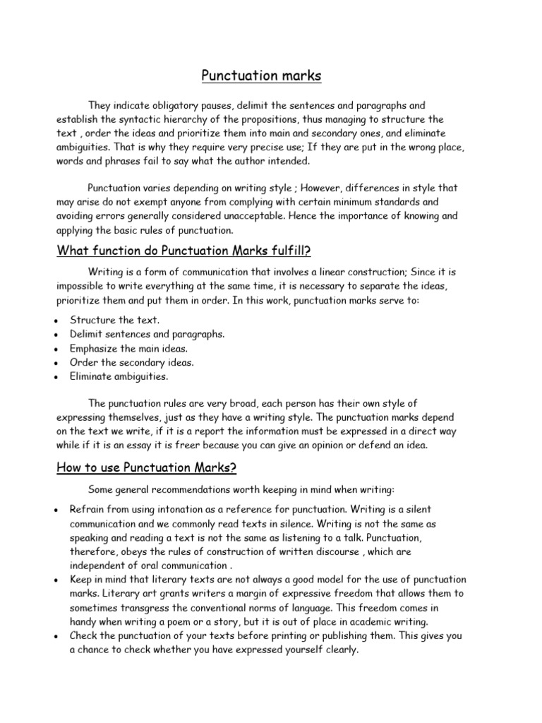 Punctuation Marks Work Ready | PDF | Punctuation | Ellipsis