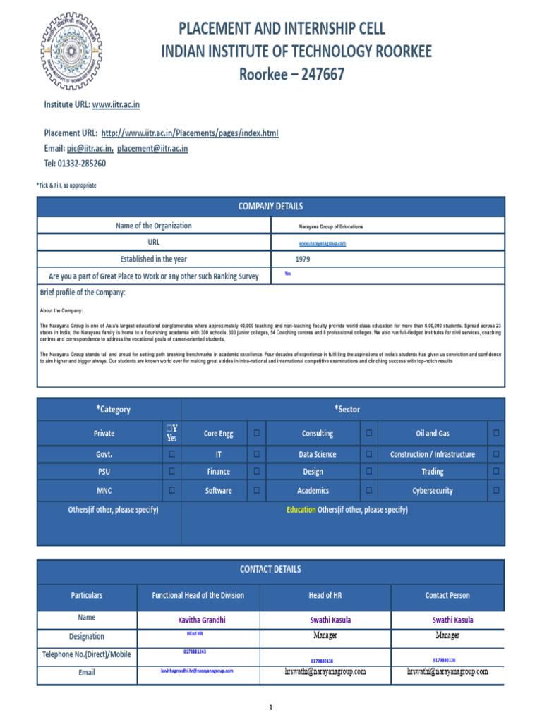 JAF 2023 - 24.docx IIT ROORKEE | PDF | Engineering | Water