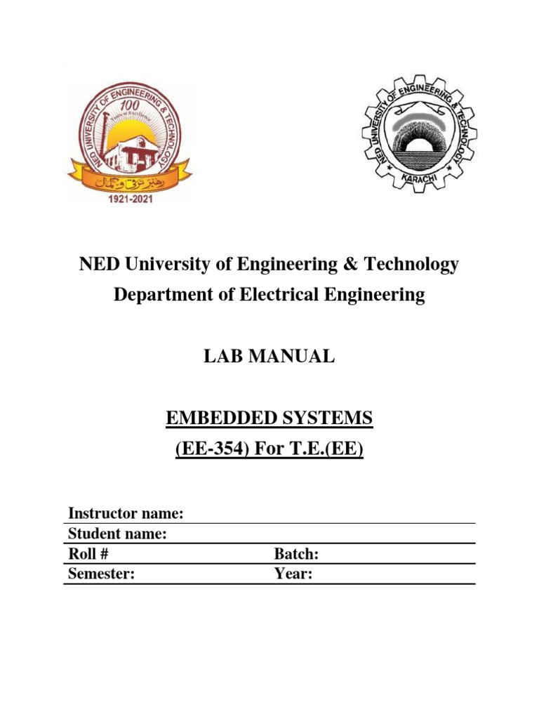 EE 354 ES Consolidated Lab Manual Sp23 (Lab1-9) | PDF | Analog To ... EE 354 ES Consolidated Lab Manual Sp23 (Lab1-9) | PDF | Analog To ...
