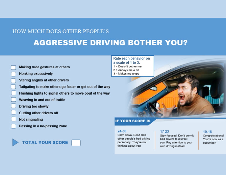 Agressive Driving | PDF