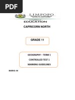 Grade 11 Official GDE ATP 2025 Geography | PDF | Atmospheric ...