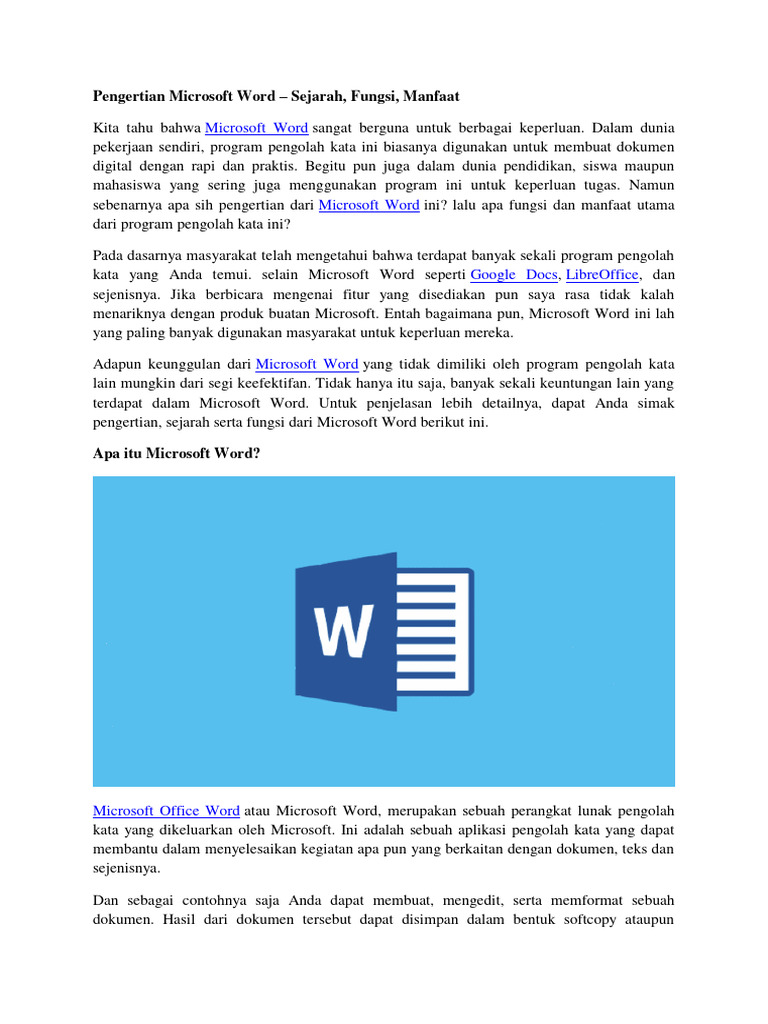 Panduan Lengkap Microsoft Word | PDF | Karier & Perkembangan | Seni