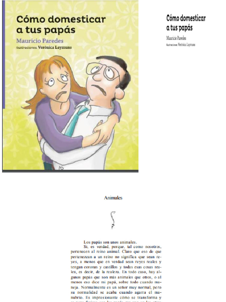 Portada Como Domesticar A Tus Papas | PDF