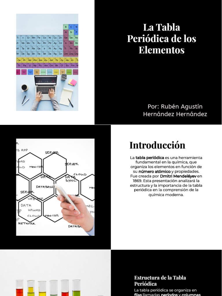 Estructura y Uso de la Tabla Periódica | PDF | Tabla periódica | Química