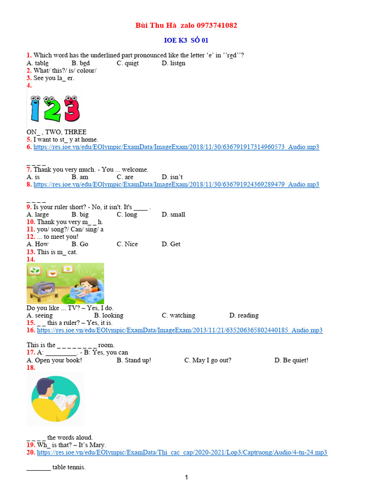 50 de Ioe K3 2023-2024 | PDF | Art