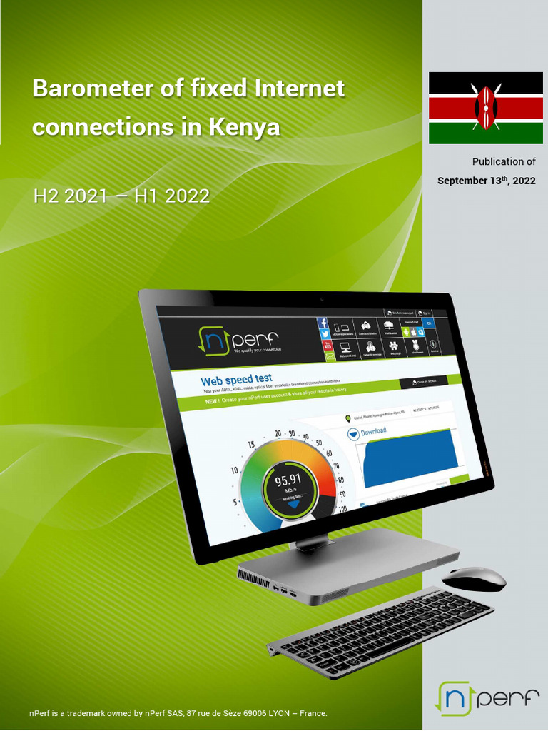 Kenya Internet Performance Report 2022 | PDF | Internet | Internet Access