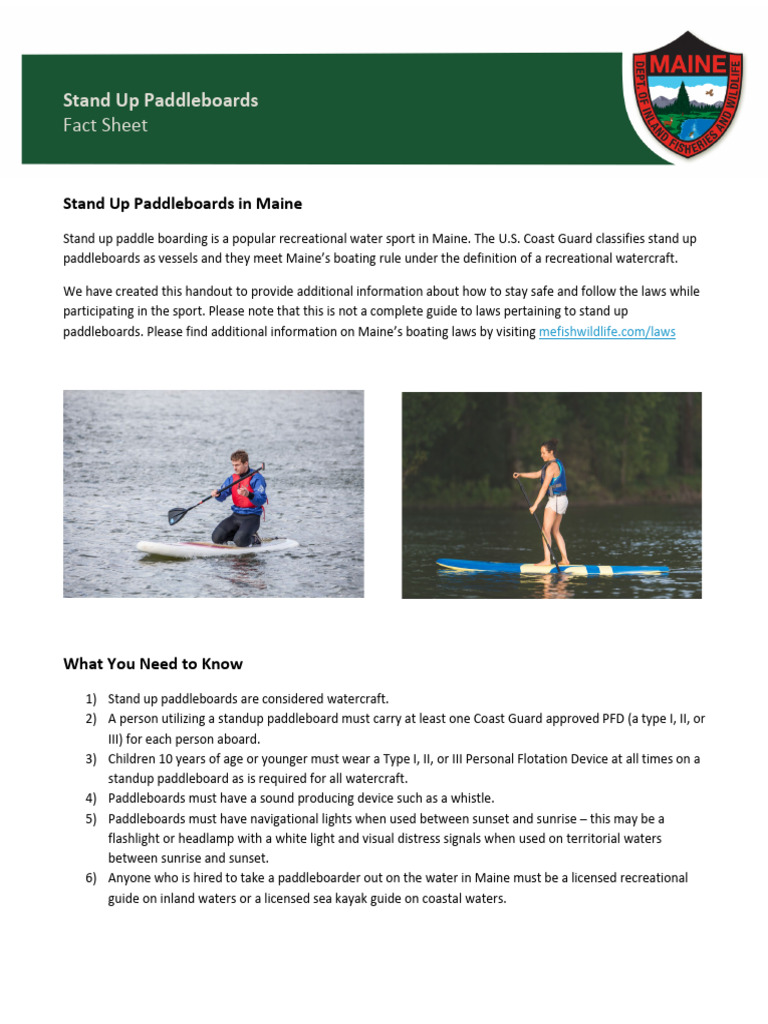 Stand Up Paddleboards | PDF