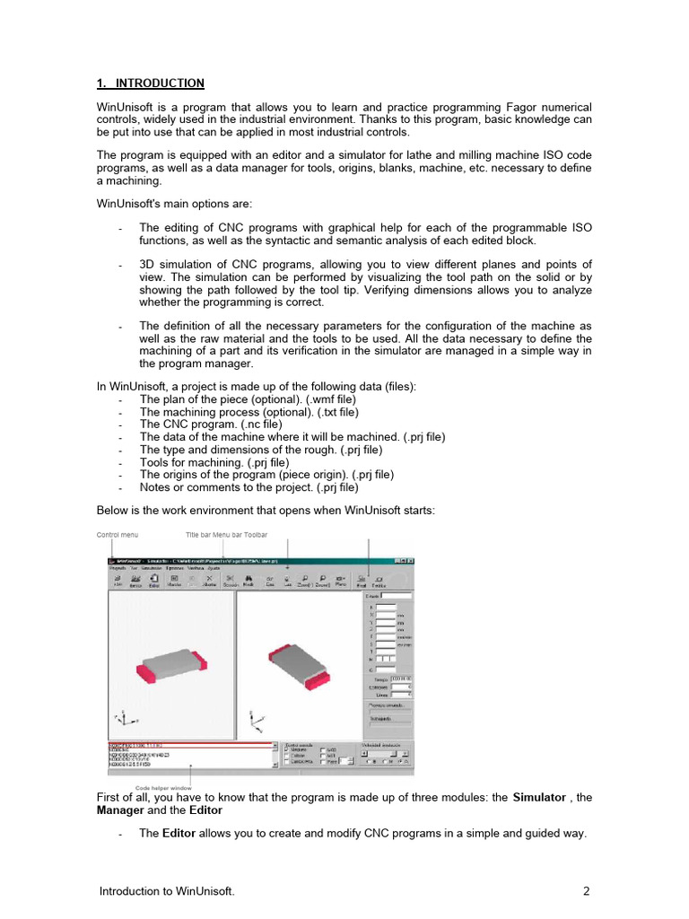 Winunisoft Manual | PDF | Numerical Control | Computer Program