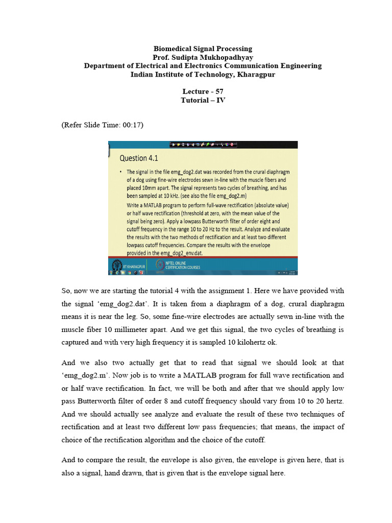 Lec 57 | PDF | Rectifier | Low Pass Filter