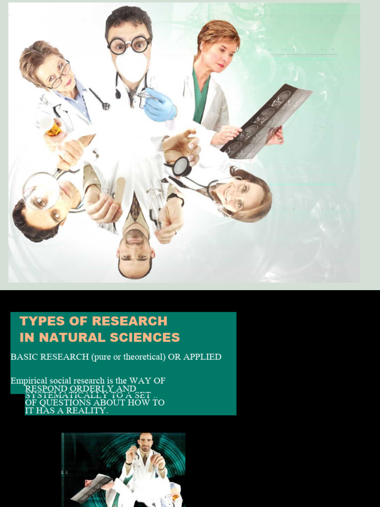 Types of Research in Natural Sciences | PDF | Experiment | Science