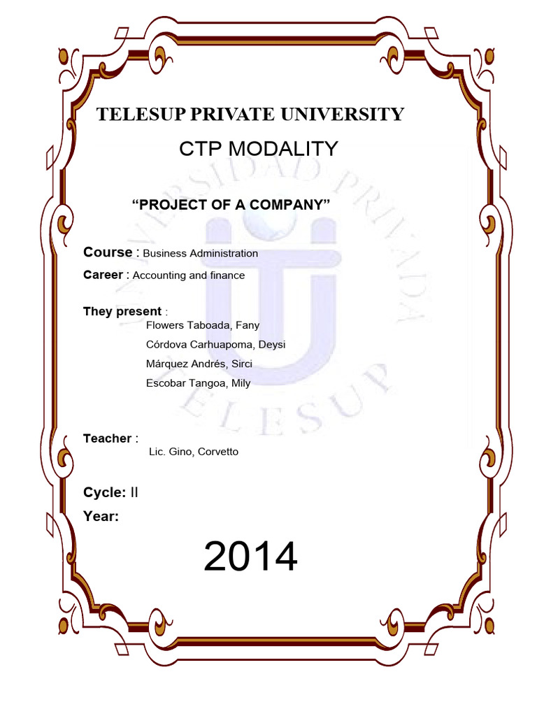 Pastry Project | PDF | Cakes | Market (Economics)