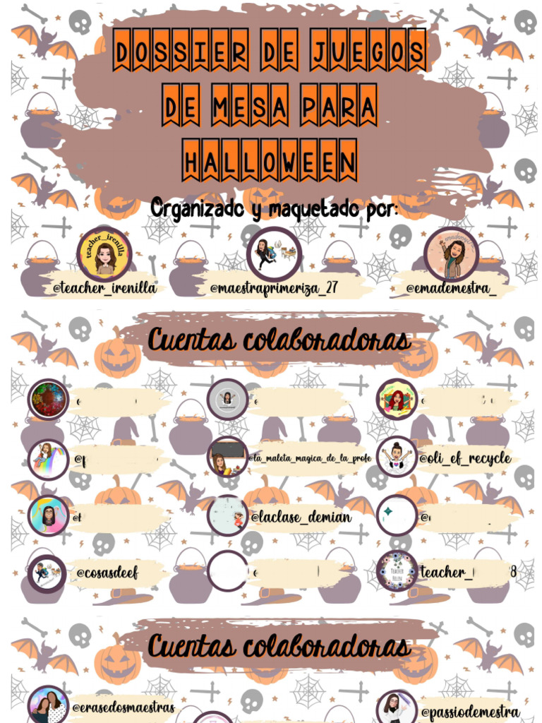 Halloween Board Games Dossier | PDF