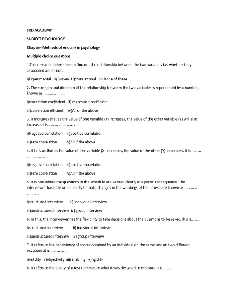 Chapter 2 Worksheet 4 | PDF | Validity (Statistics) | Evaluation Methods