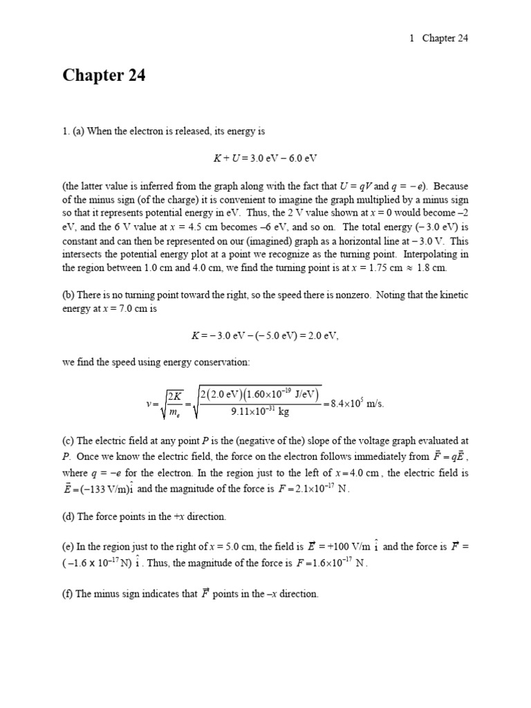 CH 24 | PDF | Force | Quantity