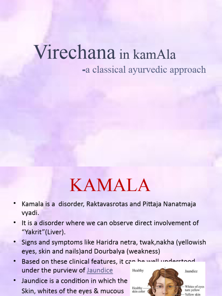 Virechana in Kamla Su | PDF