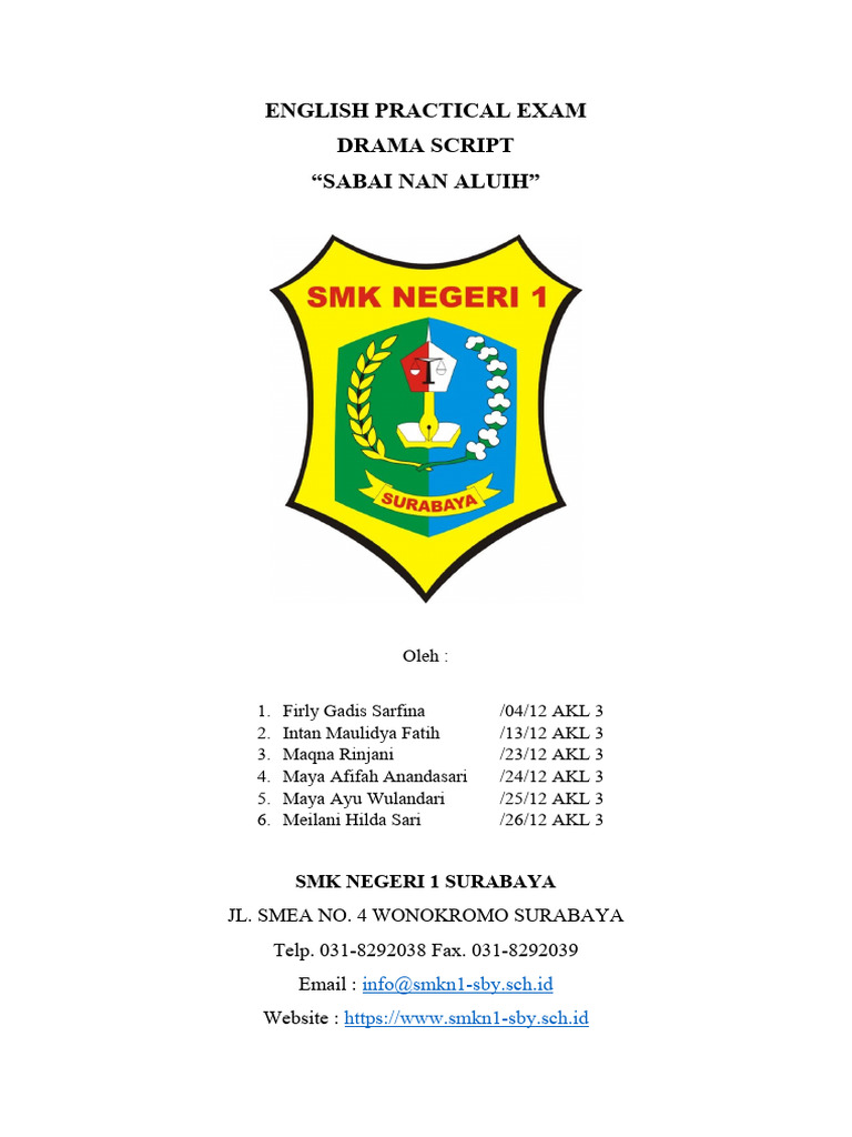 Practical Exam Drama Scrip1-1-1 | PDF