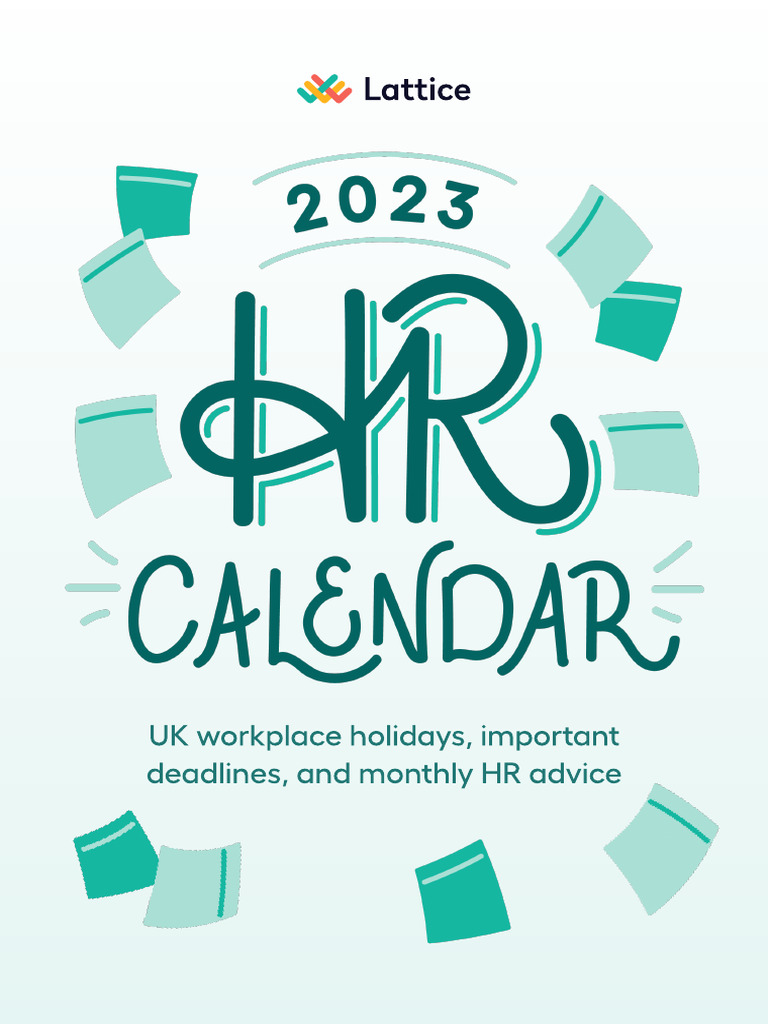 2023 Calendar For HR Pros 1671825178 | PDF
