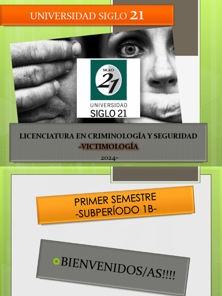CLASEs 1 y 2 Modulo-2 | PDF | Victimologia | Criminología