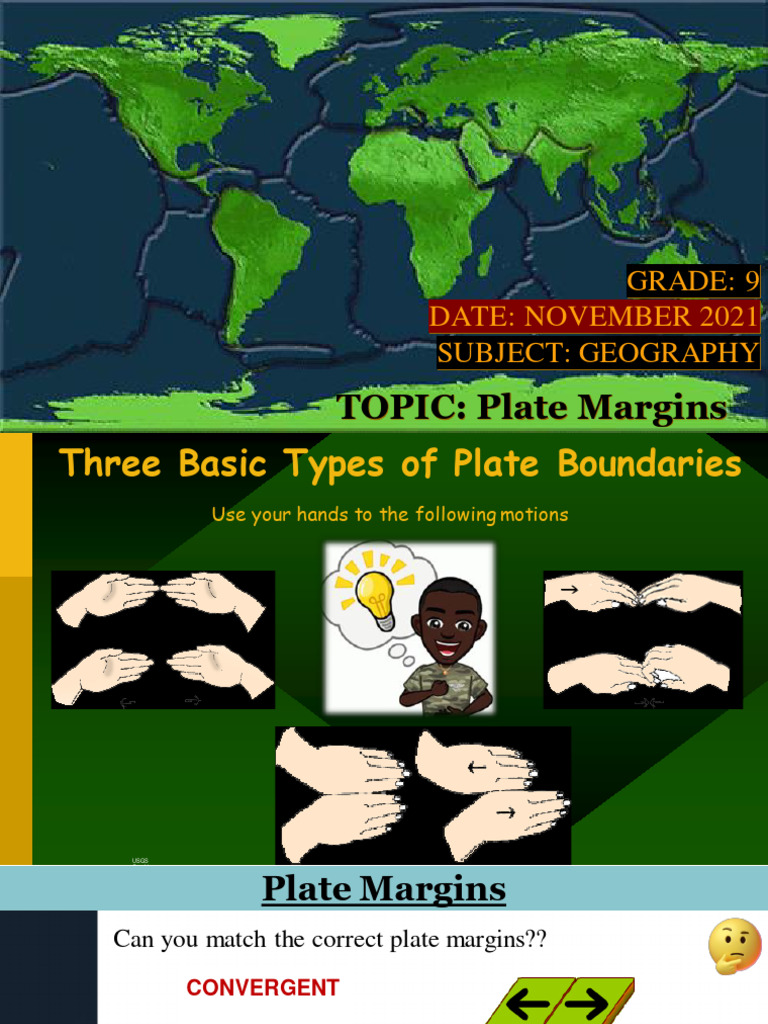Plate Tectonics (Margins) | Download Free PDF | Plate Tectonics | Volcano