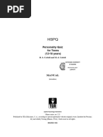 The HEXACO Personality Inventory - Revised | PDF | Personality Traits ...